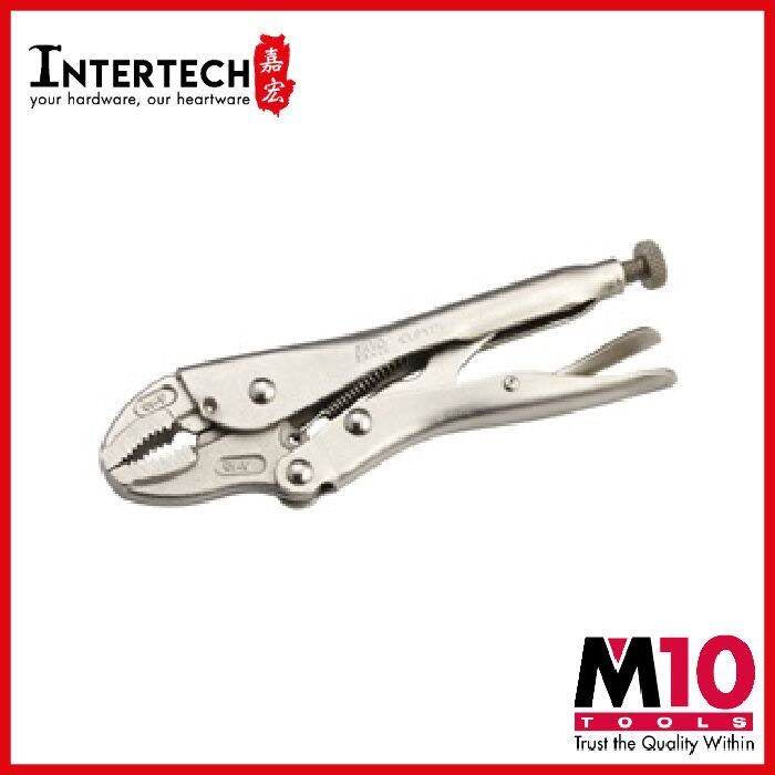 M10 CURVED JAW LOCKING PLIER WITH WIRE CUTTER CLP-250 – Intertech ...
