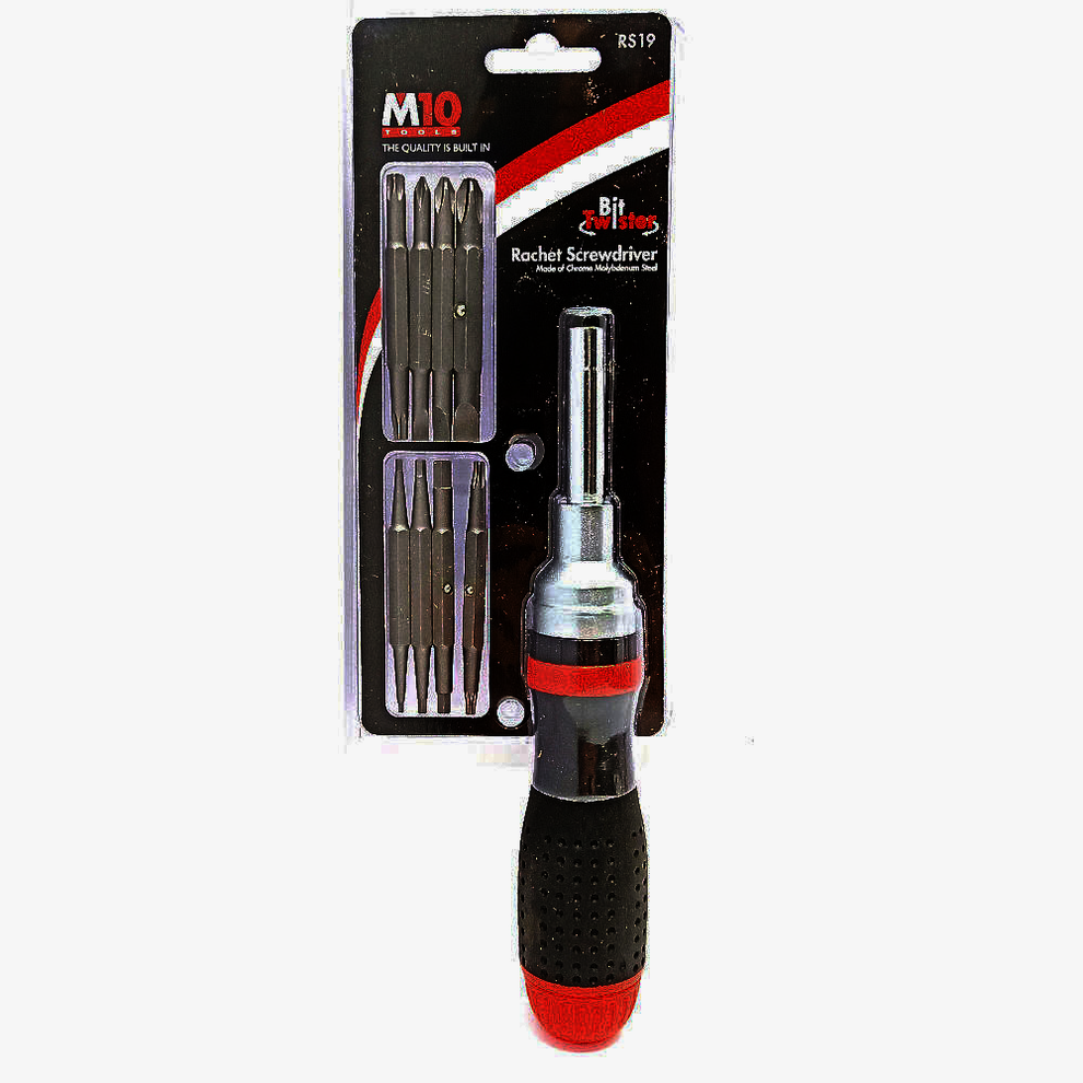 M10 Ratchet Screwdriver RS19 – Intertech Hardware Singapore