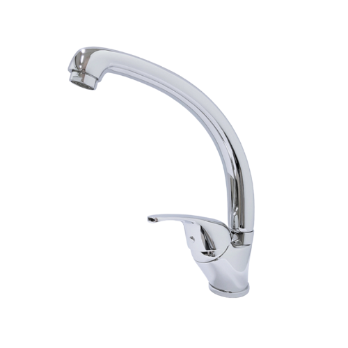ADL Iris Series Goose Neck J HOT & COLD KITCHEN Sink MIXER TAP Pozzi I ...