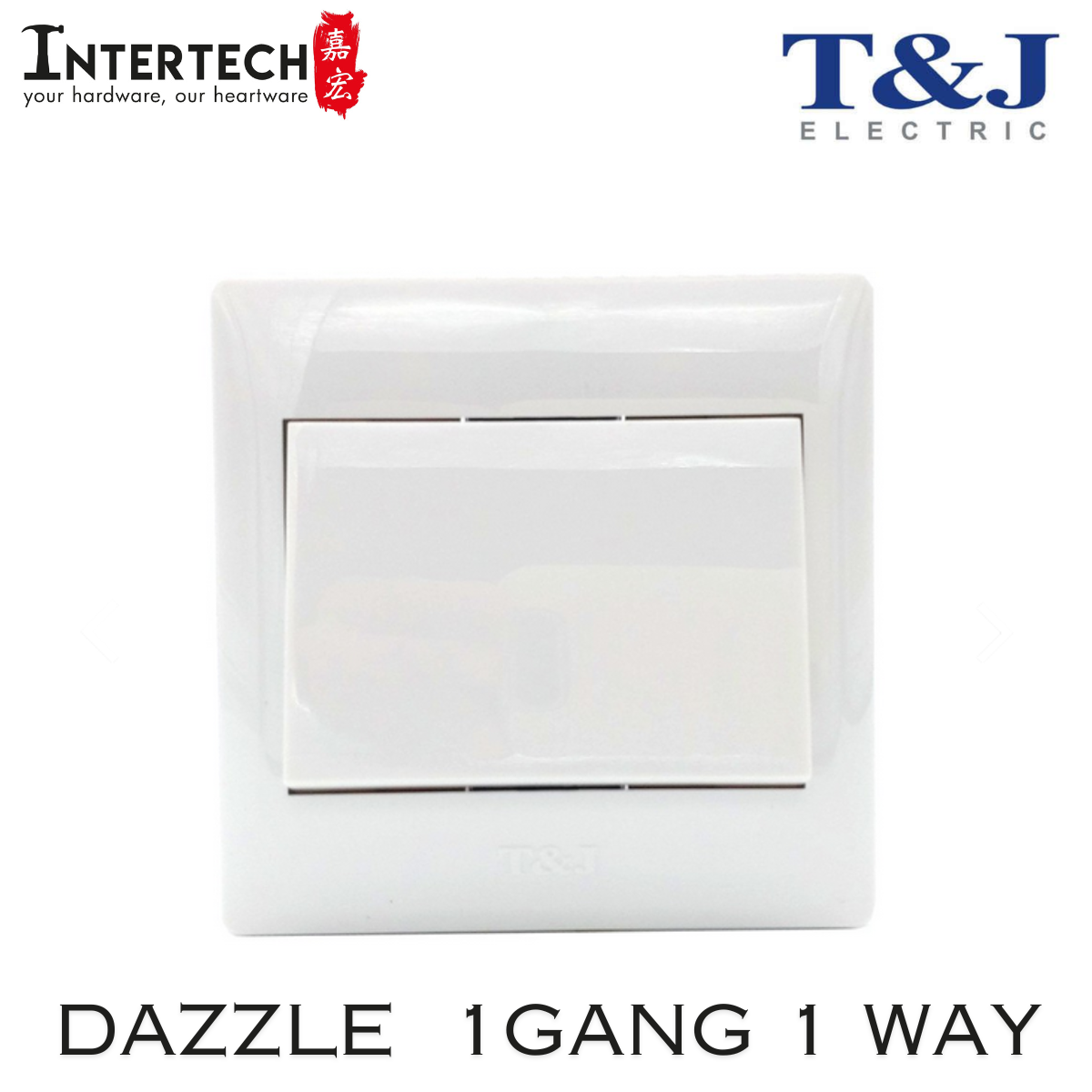 T&J Dazzle Switch and Socket series (HBxxxx) – Intertech Hardware Singapore